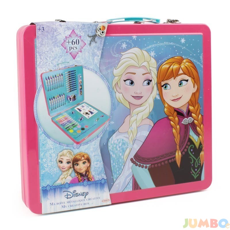 Метално куфарче за рисуване - Замръзналото кралство – Мечо.бг