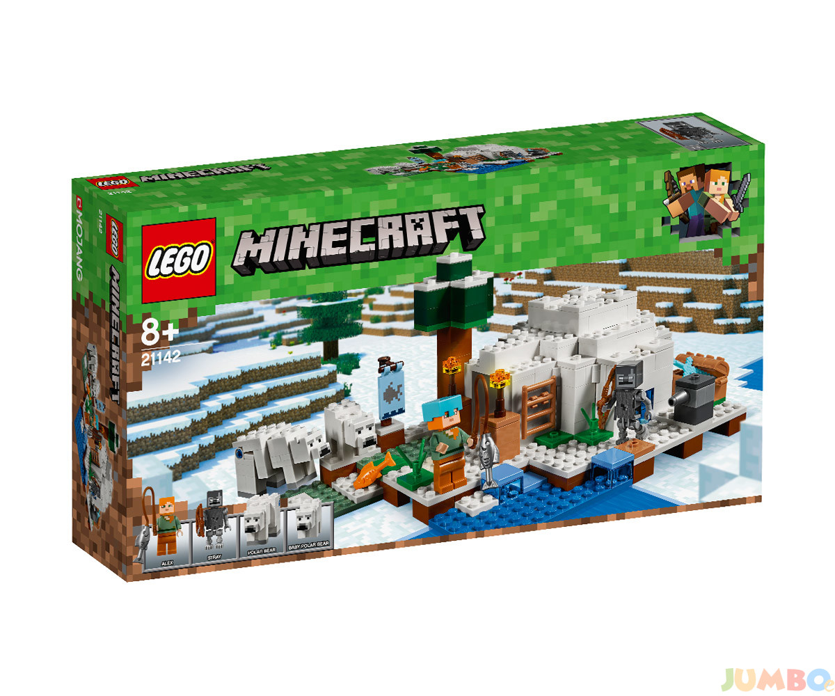 LEGO® Minecraft™ 21142 - Полярно иглу – Мечо.бг