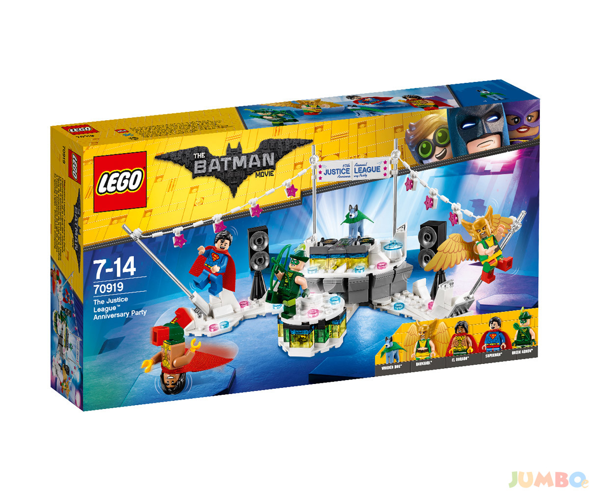 LEGO® Batman Movie 70919 - Парти на Лигата на справедливостта – Мечо.бг