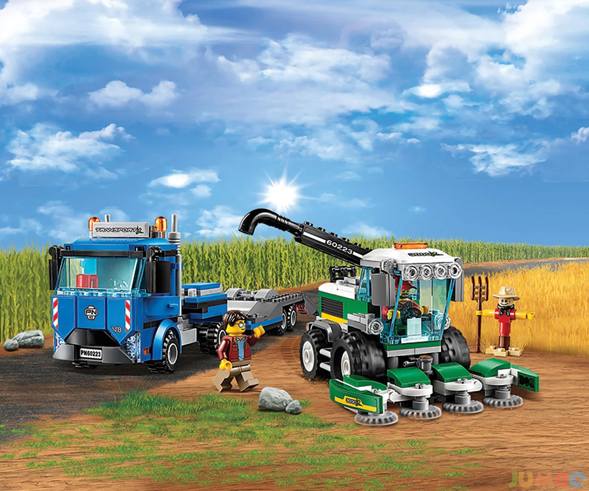 LEGO® City 60223 - Транспортьор за комбайни – Мечо.бг