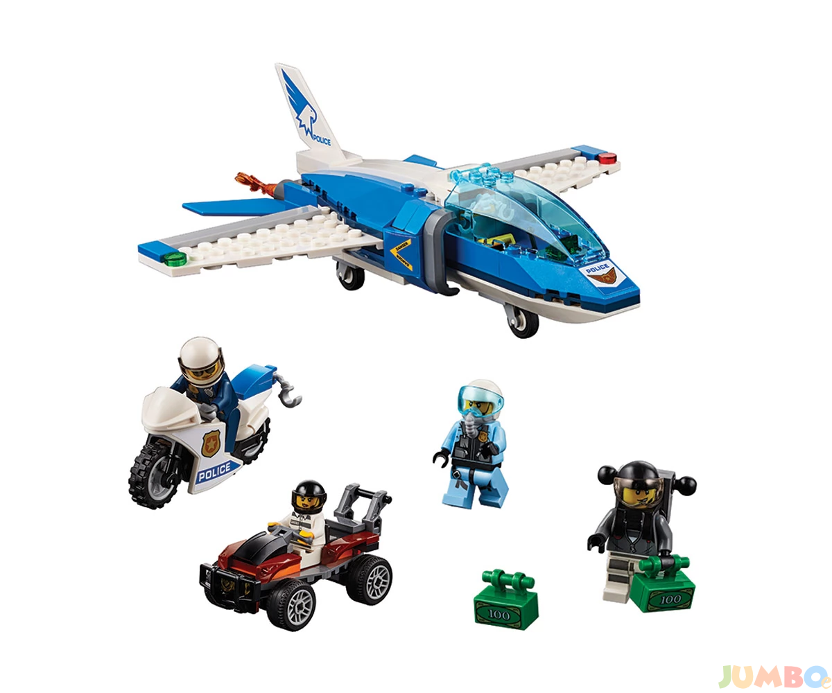 LEGO® City 60208 - Полиция в небето : арест с парашут – Мечо.бг