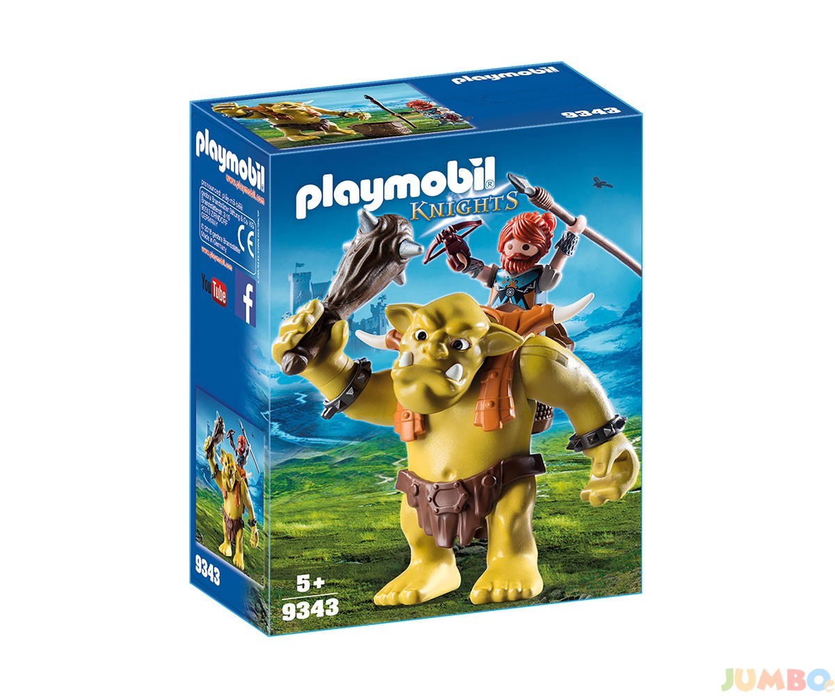 Playmobil - Трол гигант с джудже боец – Мечо.бг