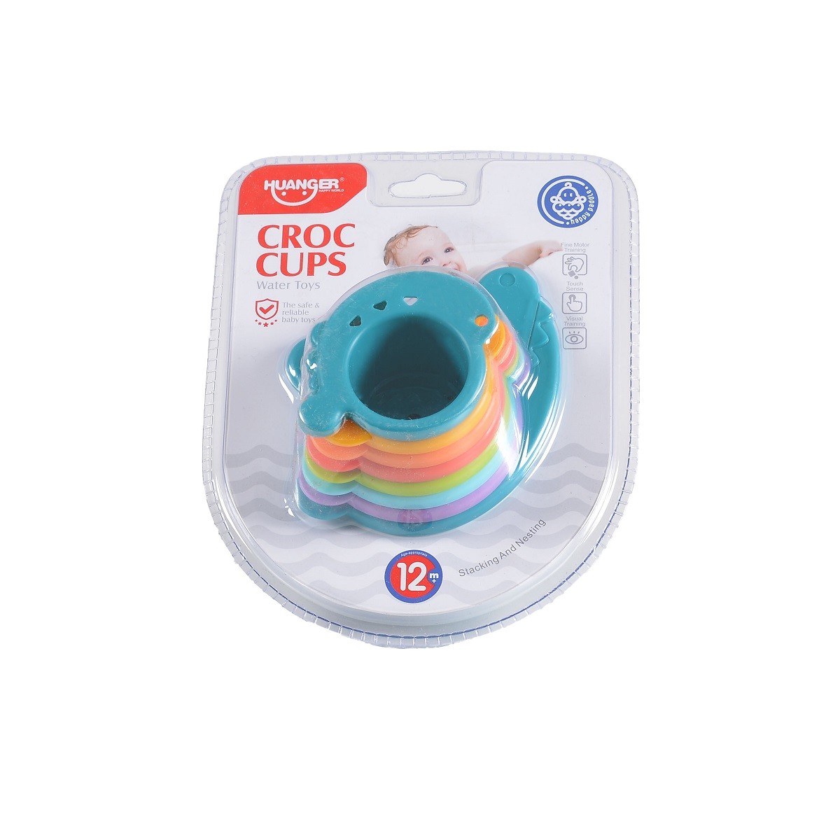 Играчка за баня Croc cups HE0226 – Мечо.бг
